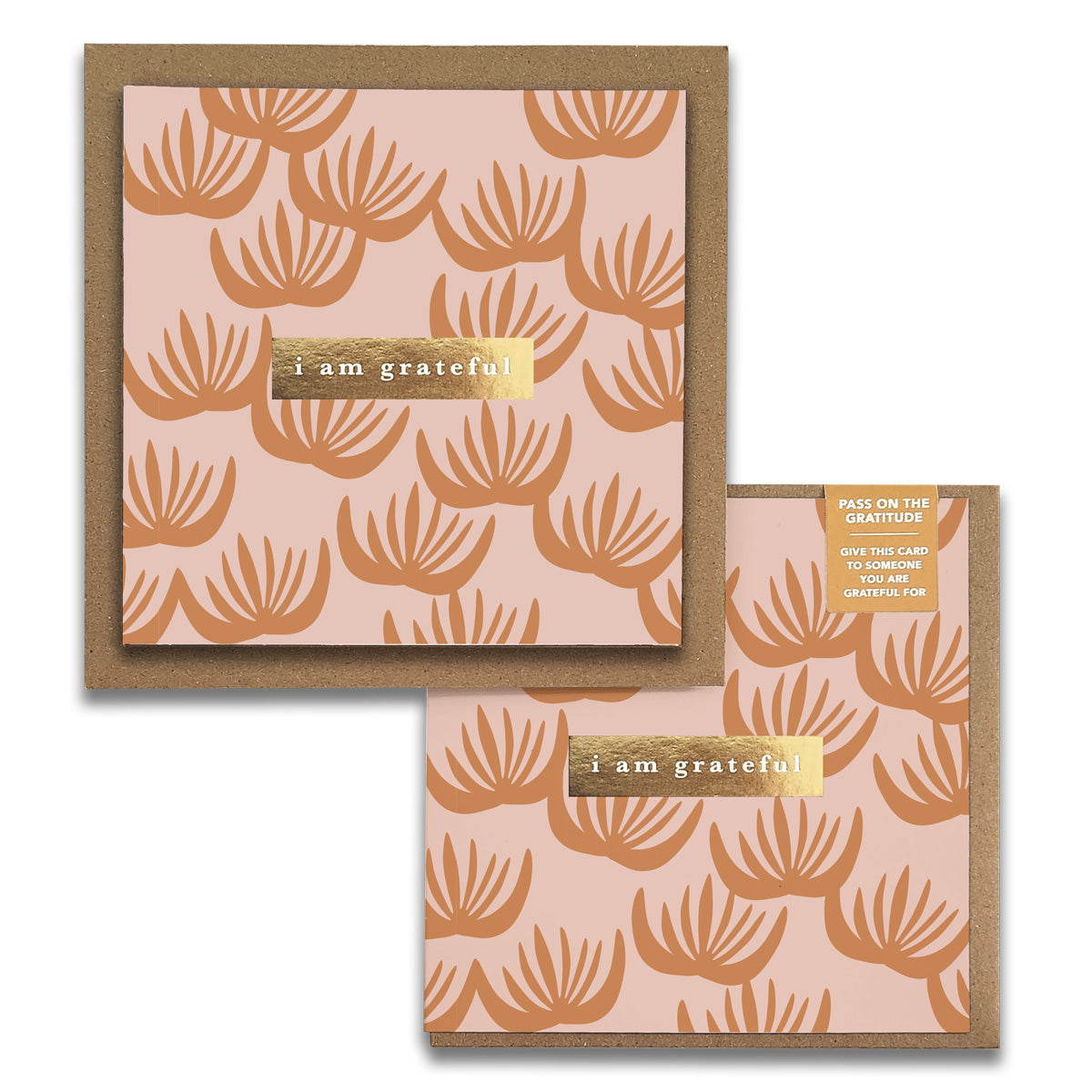 Gratitude Cards | 2 Greeting Cards In 1 | Thank You Card – Maylay Co.